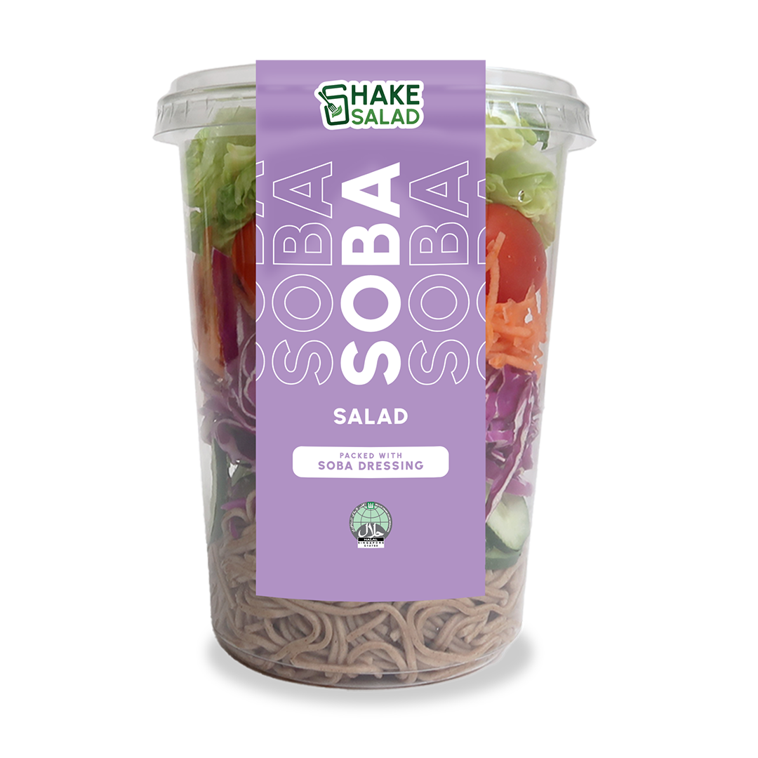 Soba Salad with Soba Dressing – Shake Salad