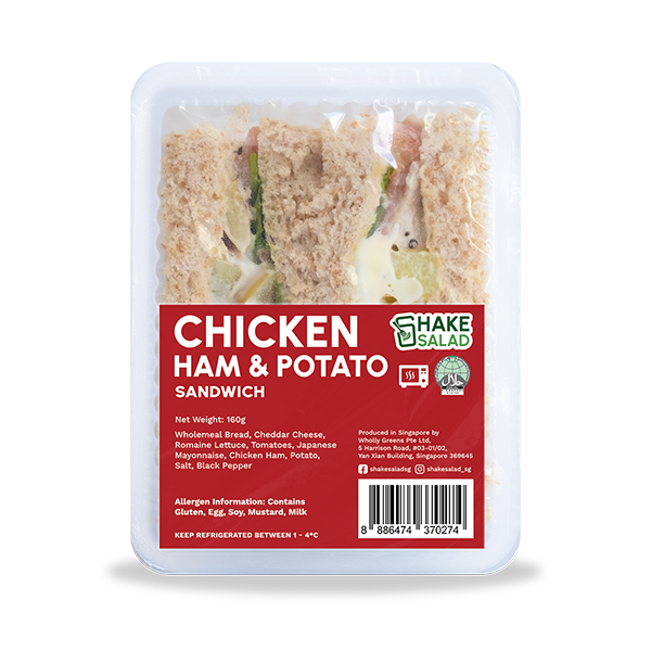 Chicken Ham And Potato Sandwich Shake Salad