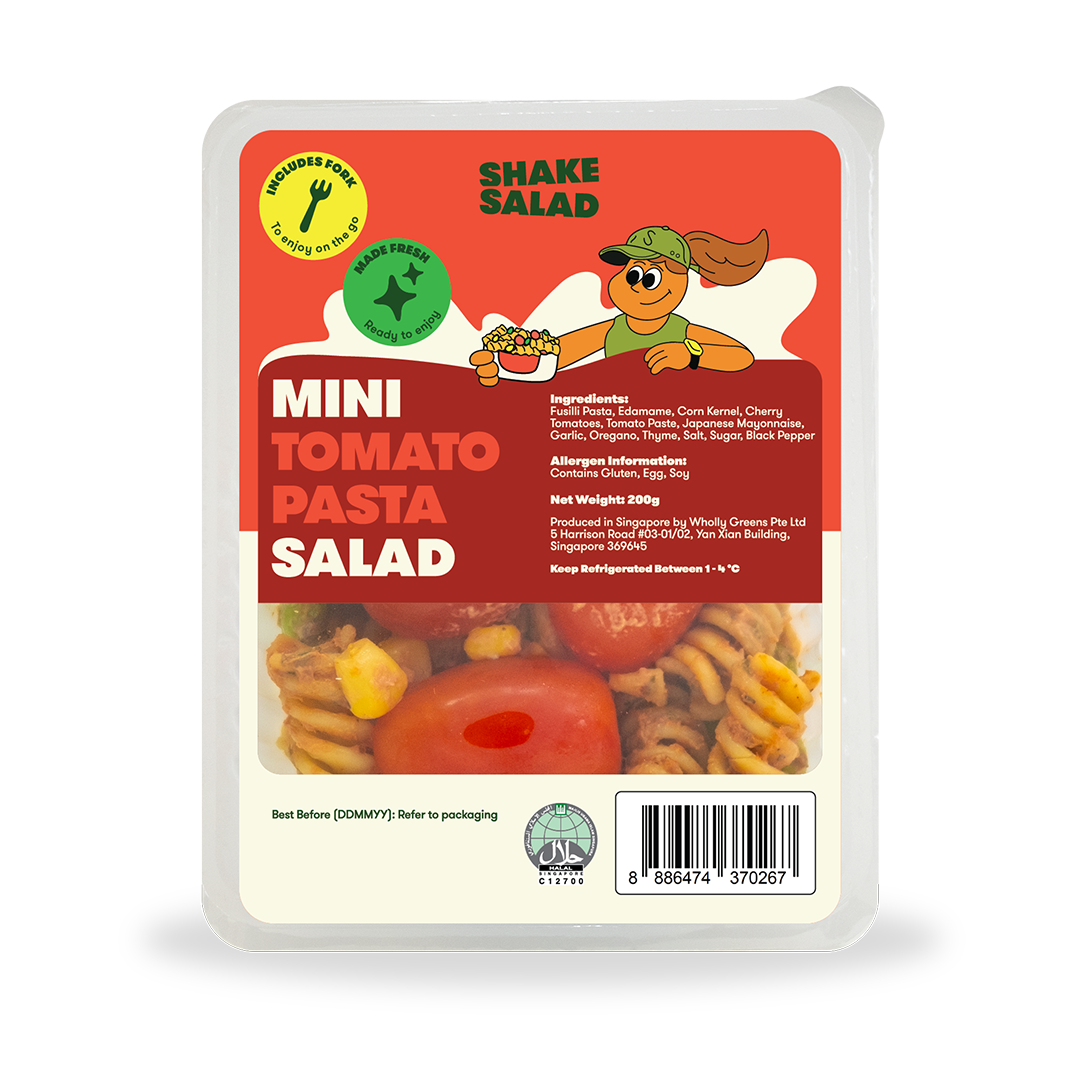 Mini Tomato Pasta Salad – Shake Salad